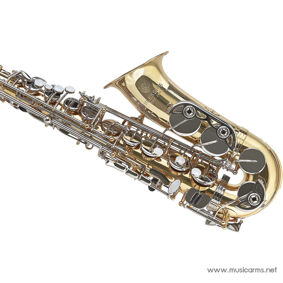 Blessing BAS-1287 Alto Saxophone | Music Arms ศูนย์รวมเครื่องดนตรี ...