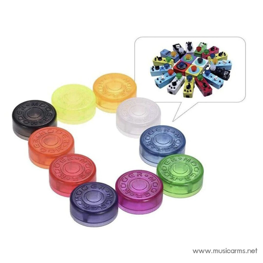 Mooer Footswitch Topper ฝาครอบปุ่มเอฟเฟค 10 ตัว คละสี | Music Arms ...