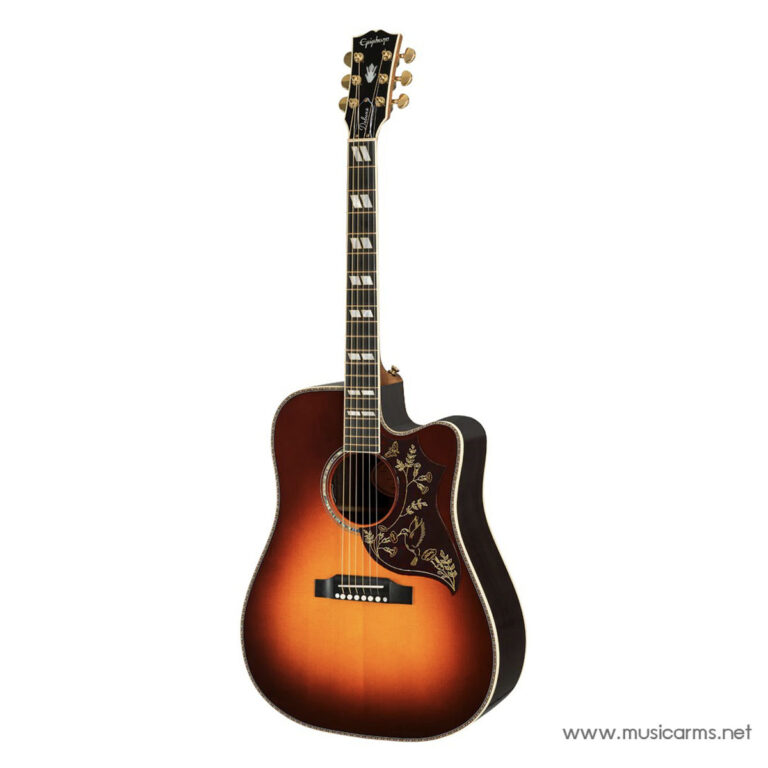 Epiphone Inspired by Gibson Hummingbird Deluxe EC กีตาร์โปร่งไฟฟ้า ...