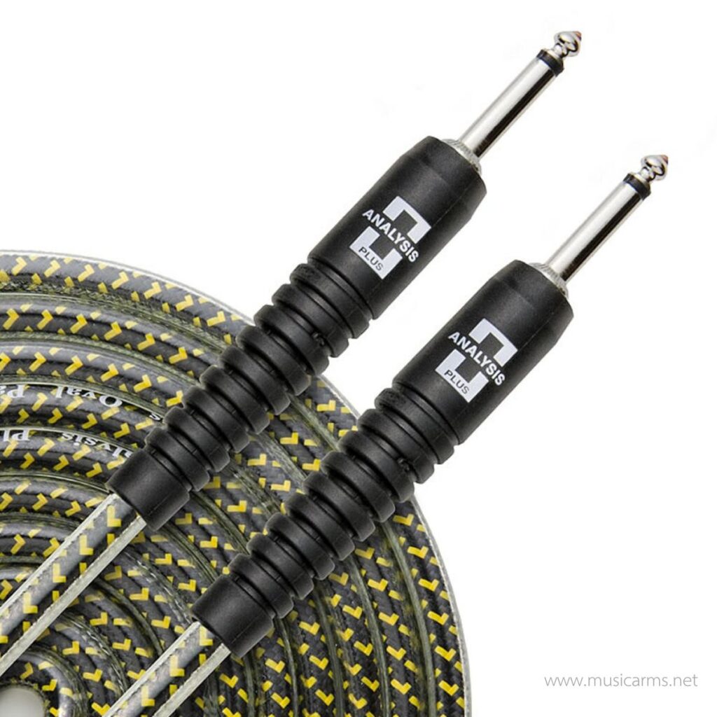 Analysis Plus Yellow Oval Instrument Cable || Music Arms