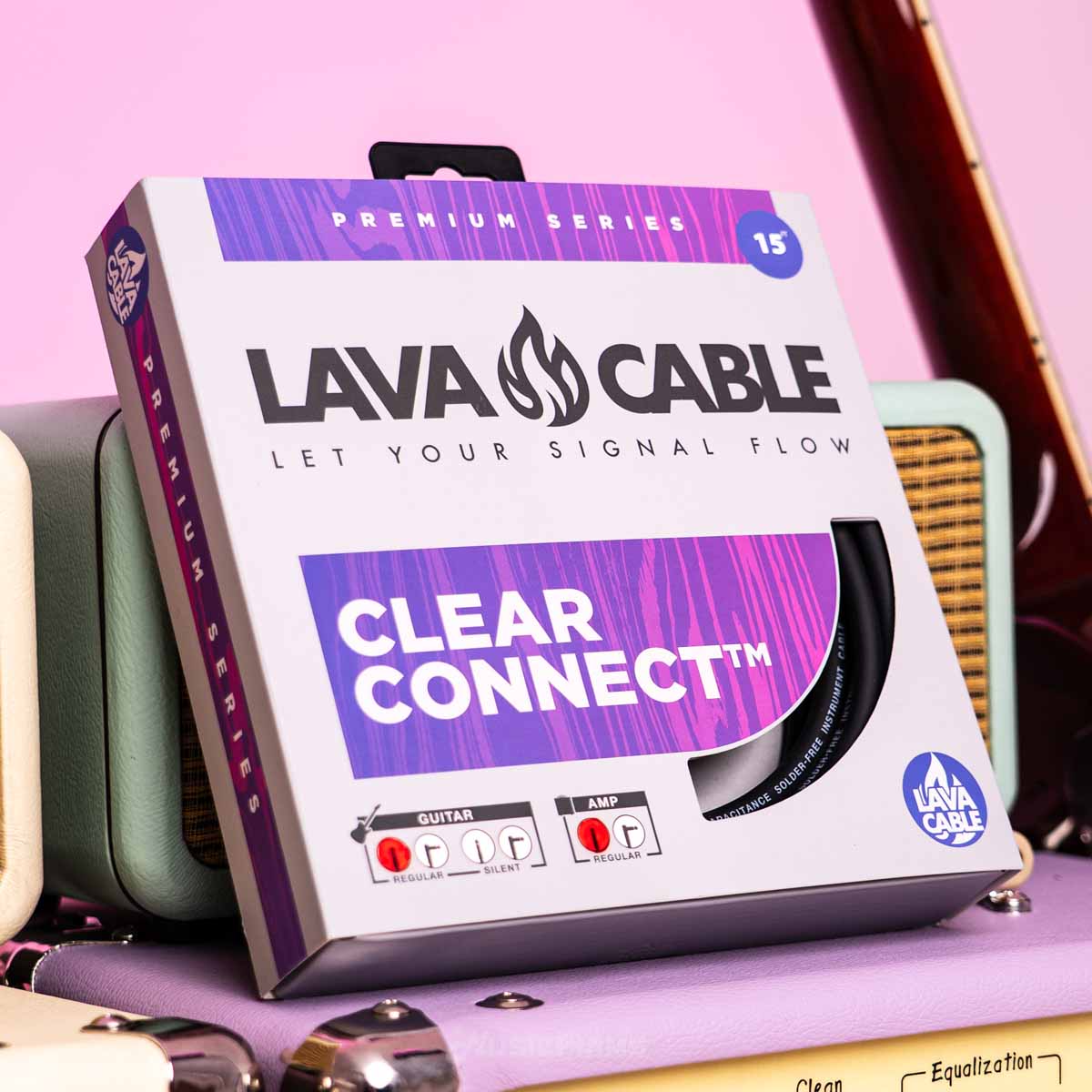 Lava Cable LVACC Clear Connect Straight to Straight สายแจ็ค | Music ...