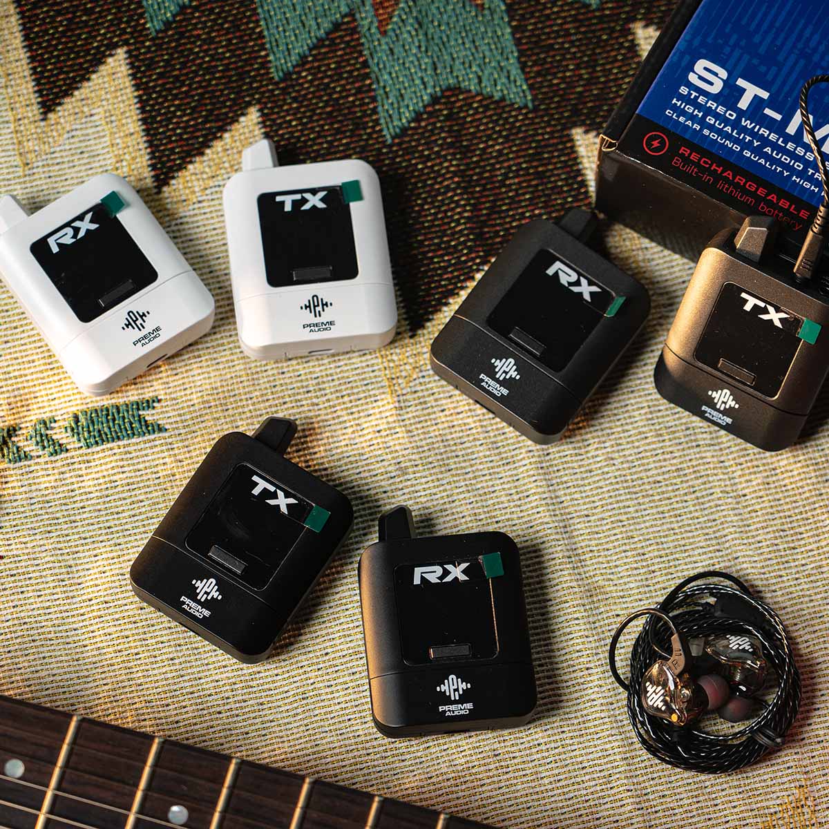Preme Audio ST-mini | ไวเลสอินเอียร์มอนิเตอร์ 2.4GHz | Music Arms ศูนย์ ...