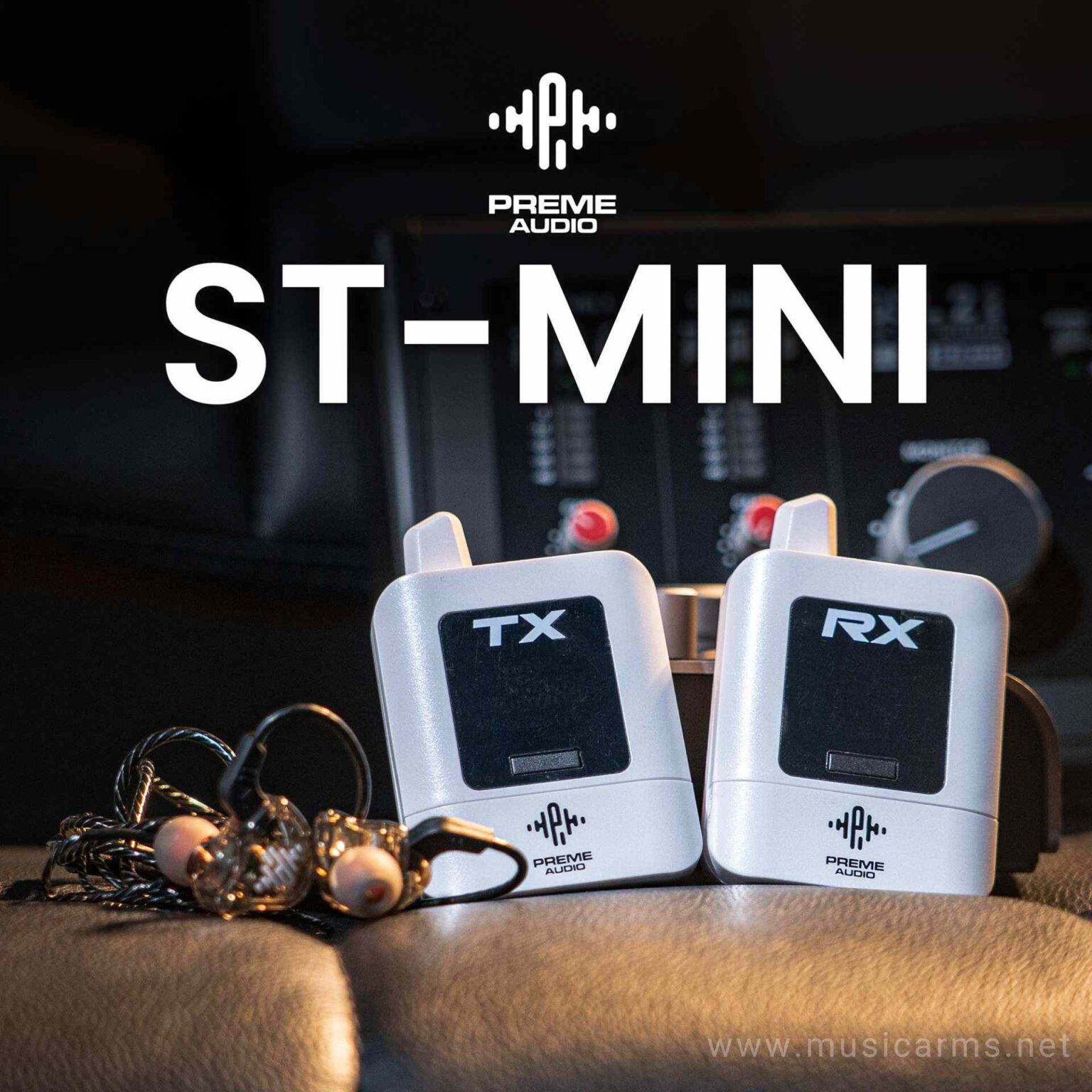 Preme Audio ST-mini | ไวเลสอินเอียร์มอนิเตอร์ 2.4GHz | Music Arms ศูนย์ ...