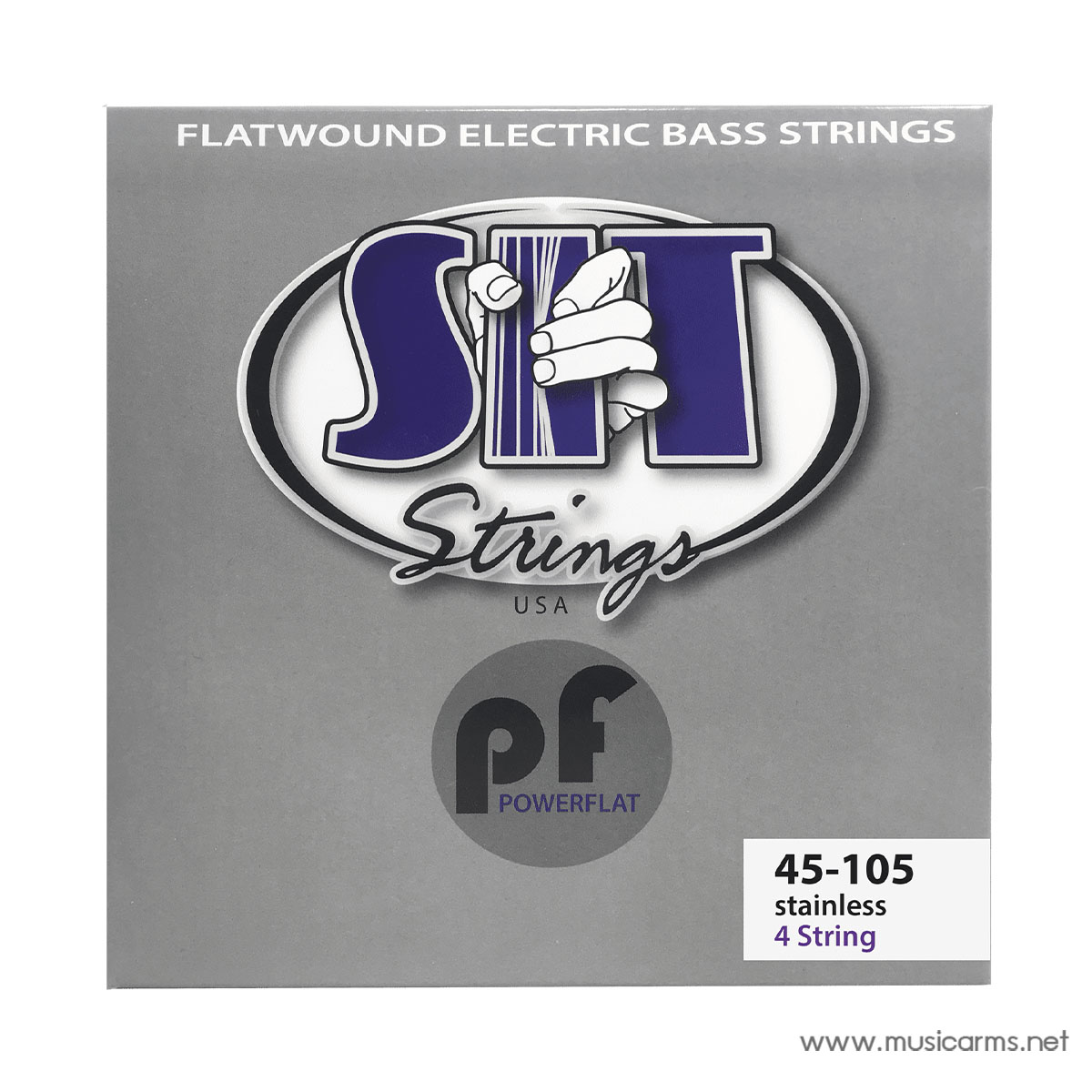 SIT Power Flat Wound Bass Strings | Music Arms ศูนย์รวมเครื่องดนตรี ...