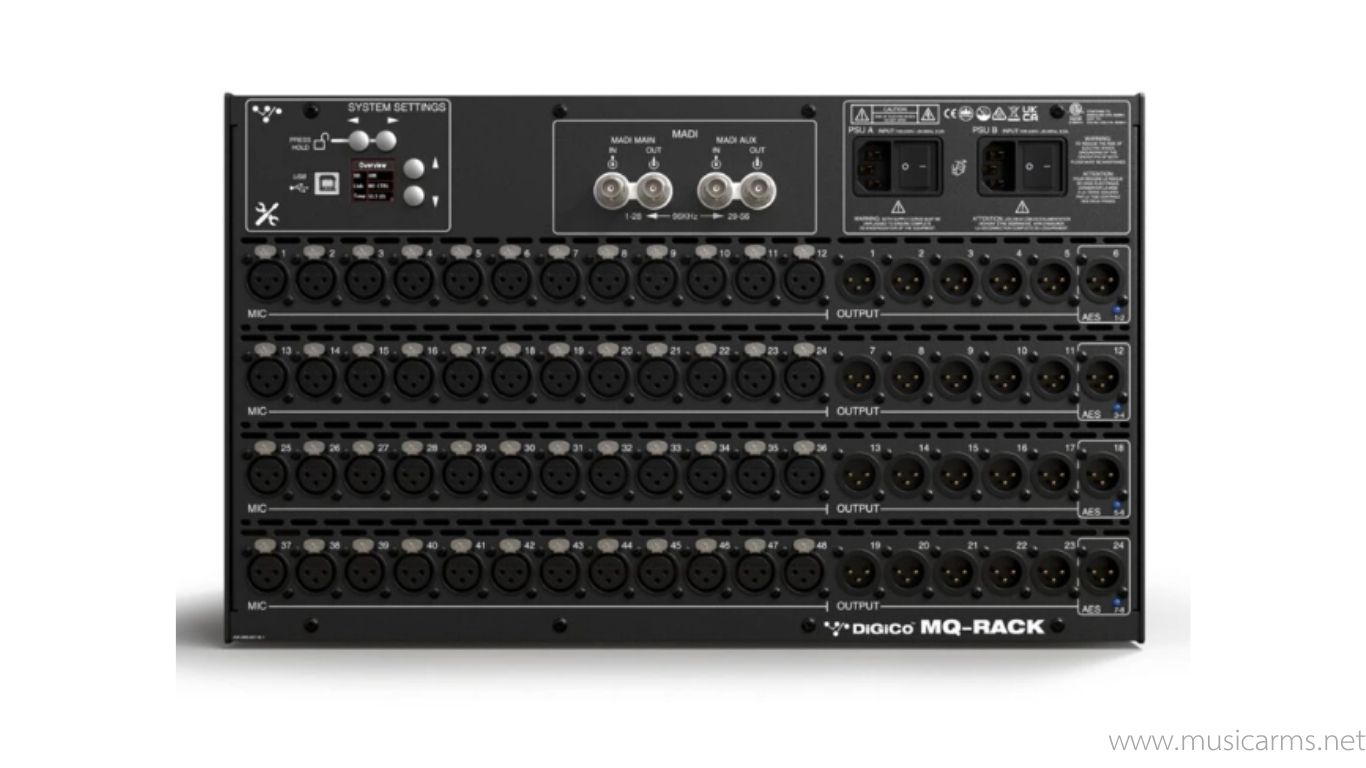 DiGiCo MQ-RACK MADI I/O Stage Box | Music Arms ศูนย์รวมเครื่องดนตรี ...