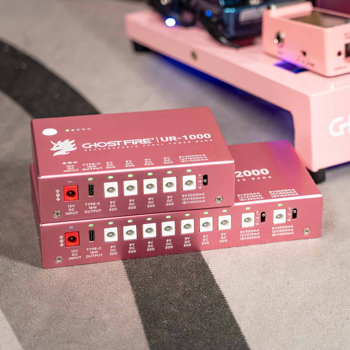 GhostFire UR-2000 Power Supply – 9V/12V/18V | Music Arms ศูนย์รวม ...