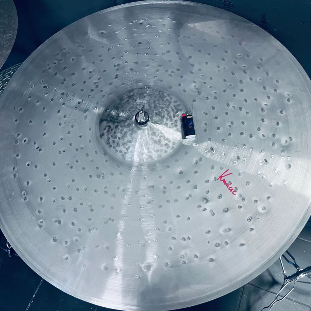 Kmicic Beelzebub’s Breath Big Bell titanium ride cymbal 30” ฉาบไรด์ ...