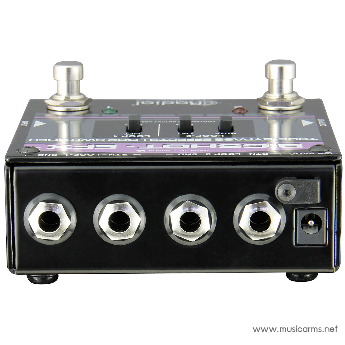 Radial Bigshot EFX Effects Loop Switcher เอฟเฟค Loop | Music Arms ศูนย์ ...