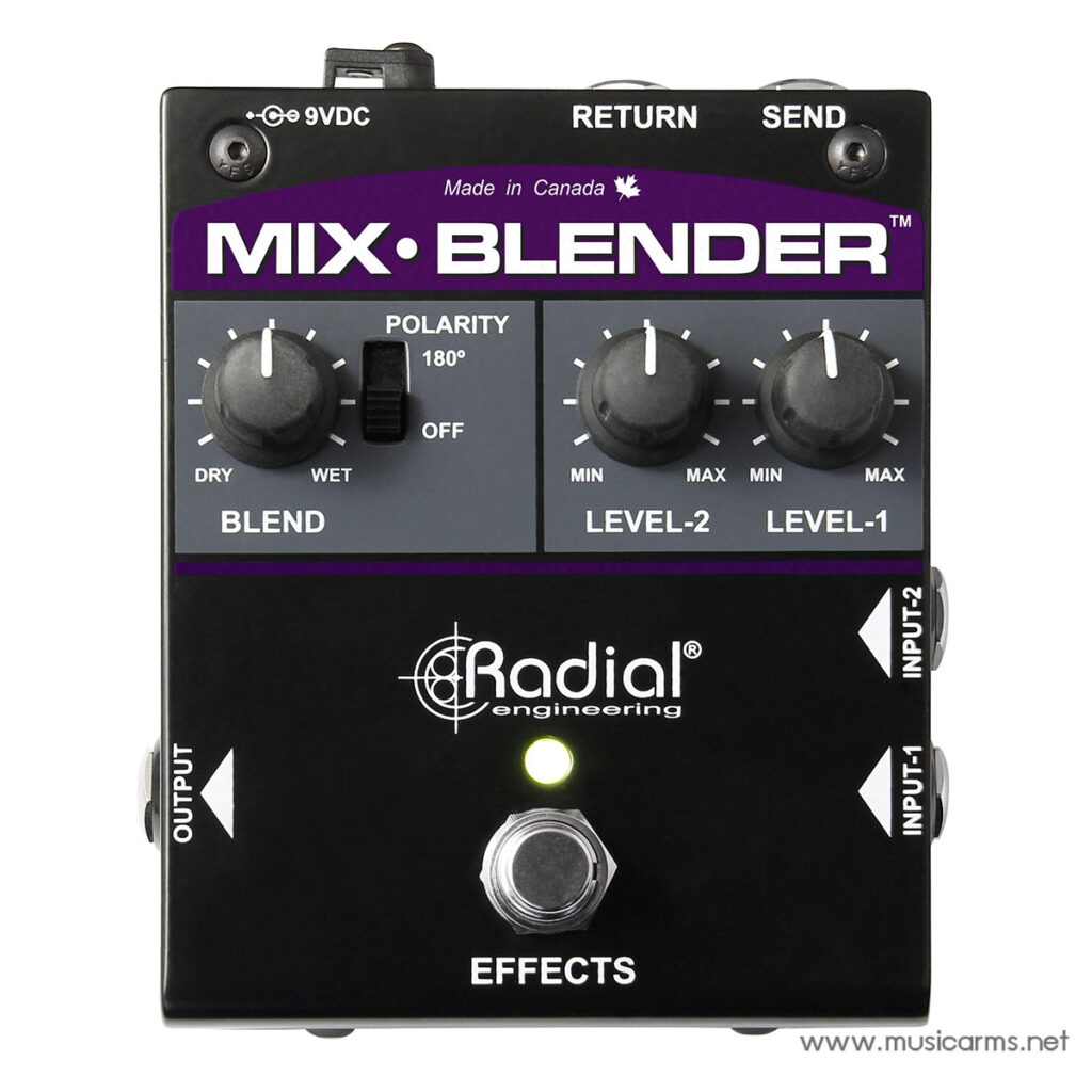 Radial Mix-Blender เอฟเฟคกีตาร์ | Music Arms ศูนย์รวมเครื่องดนตรี ...