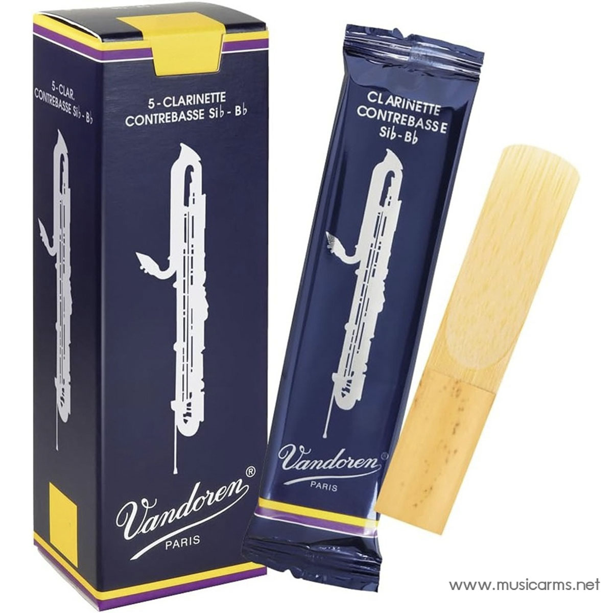Vandoren Traditional Contrabass Clarinet Reeds ลิ้นคลาริเน็ต | Music ...