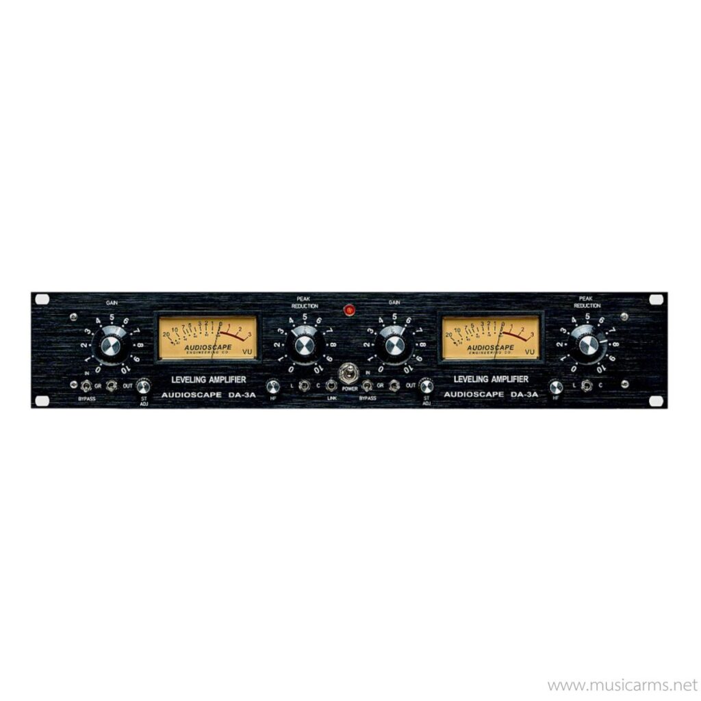 AudioScape DA-3A DUAL-CHANNEL OPTICAL LEVELING AMPLIFIER คอมเพรสเซอร์ ...