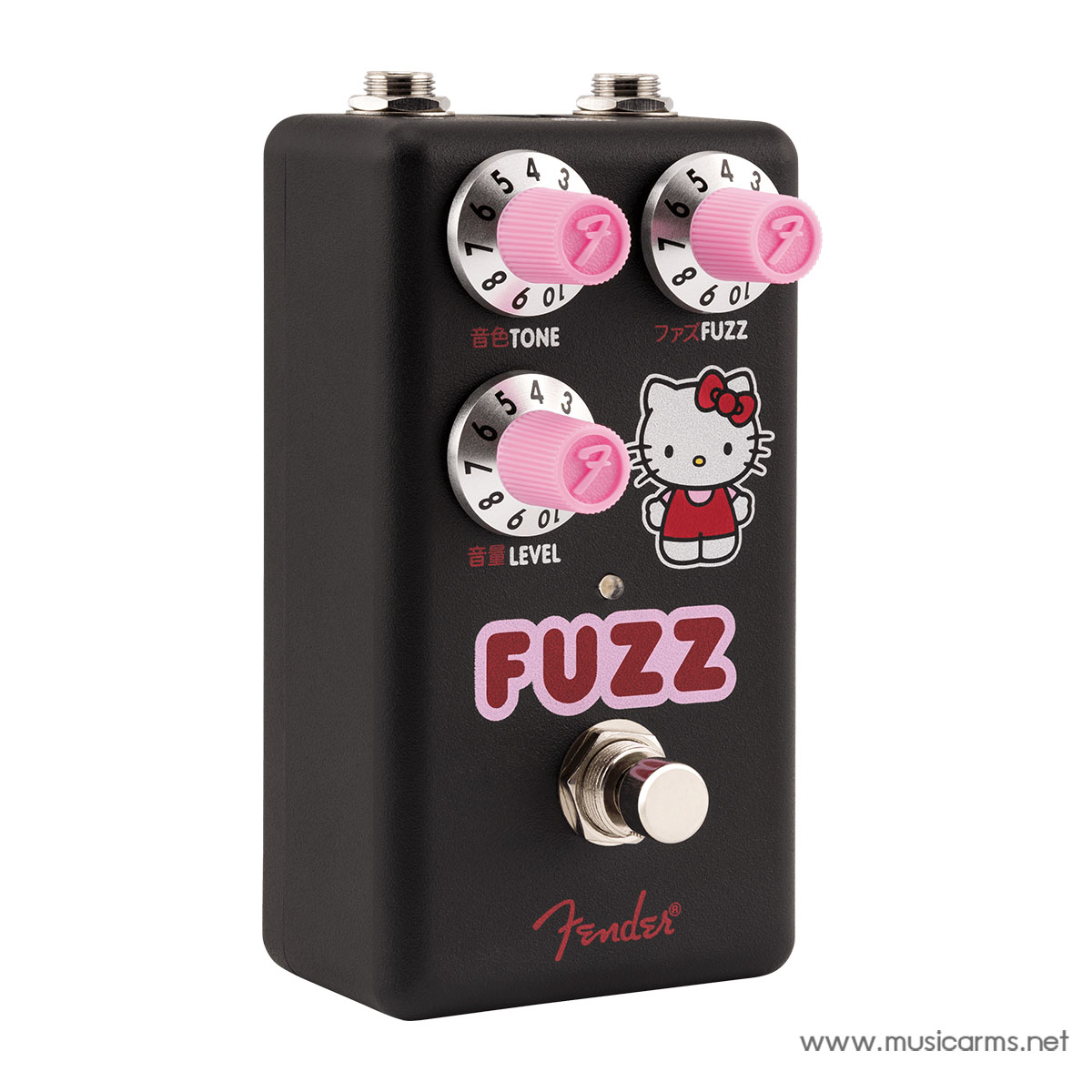 Fender x Hello Kitty Fuzz Pedal Black เอฟเฟคกีตาร์ | Music Arms ศูนย์ ...