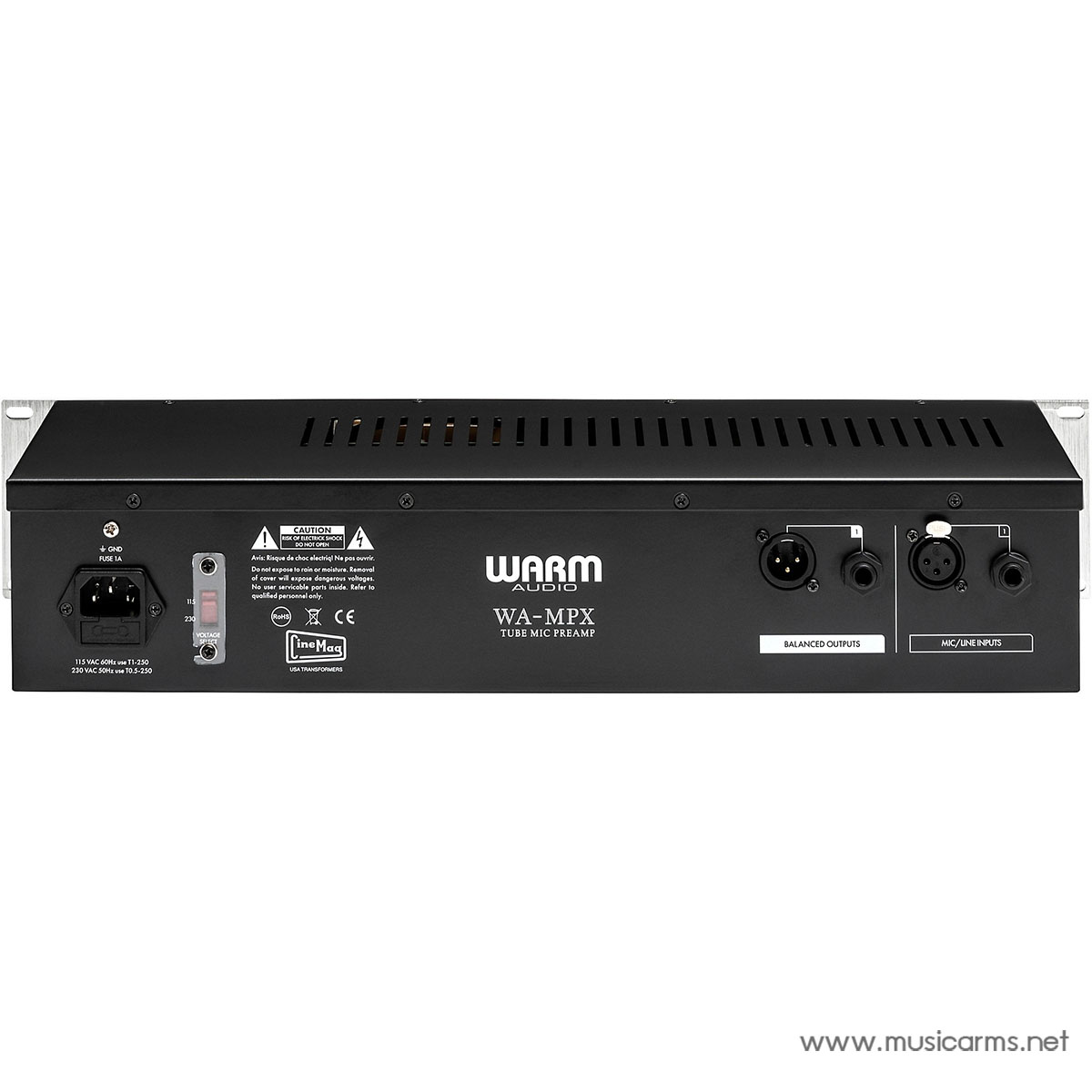 Warm Audio WA-MPX Single-Channel Tube Mic Preamp | Music Arms ศูนย์รวม ...