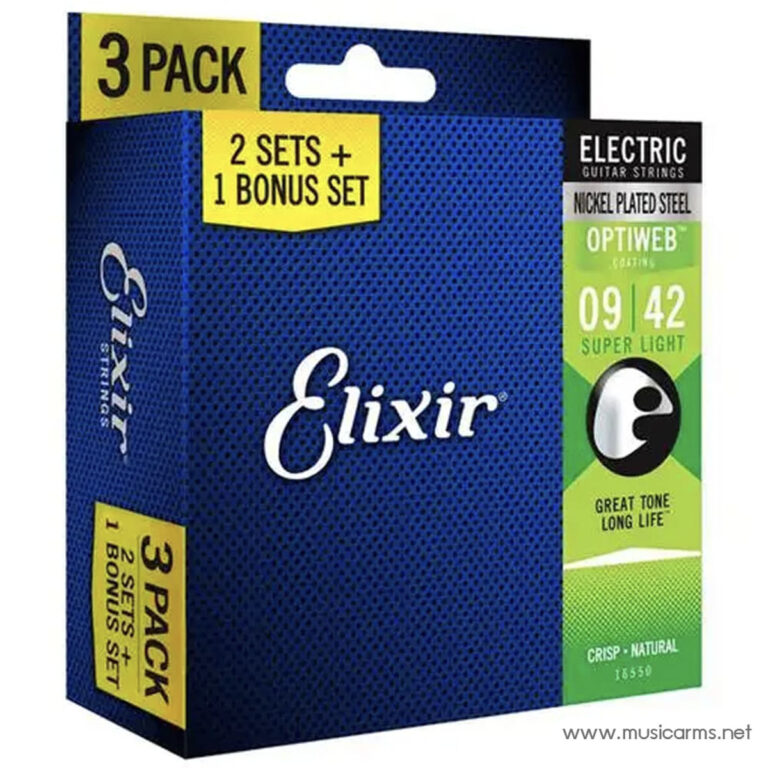 Elixir Strings Nickel Electric Guitar Strings with Optiweb Super Light ...
