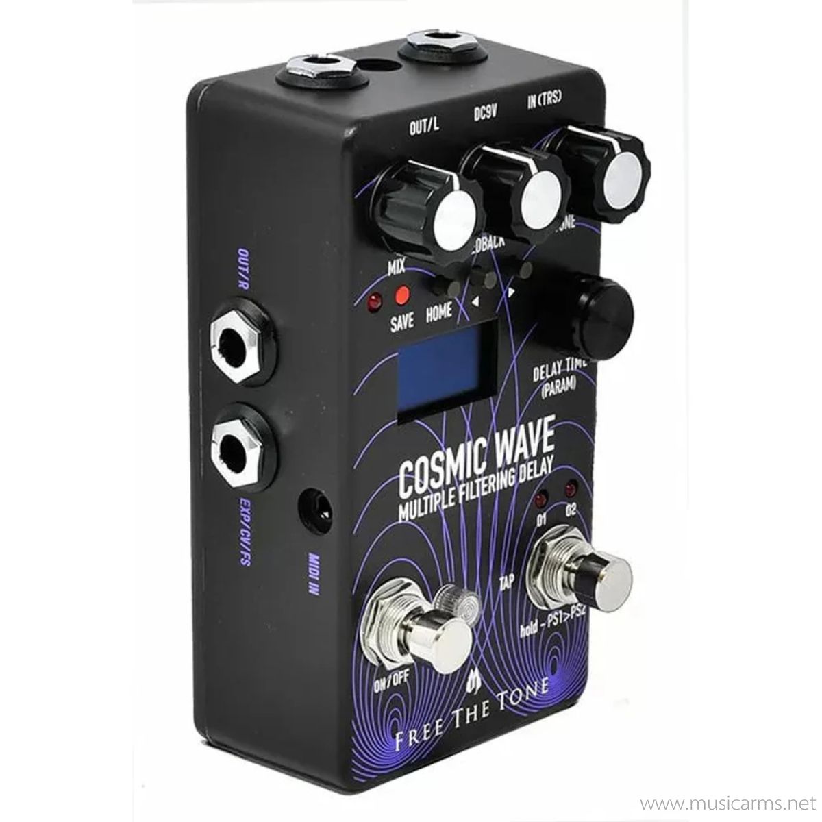 Free The Tone COSMIC WAVE CW-1Y เอฟเฟคดีเลย์ Music Arms