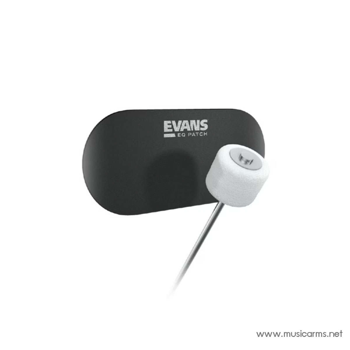 Evans EQPB2 Black Nylon Double Patch | Music Arms ศูนย์รวมเครื่องดนตรี ...
